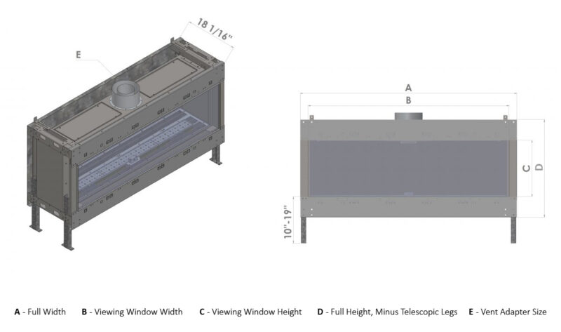 Modern Front Facing Fireplaces – Flare Fireplaces
