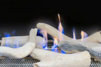 Logs, Branches, Embers, & Driftwood Media Options | Flare Fireplaces