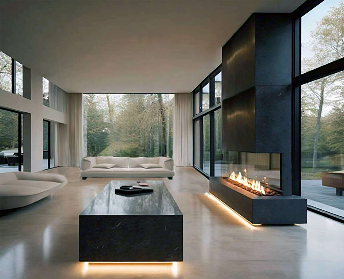 Modern Indoor Fireplaces – Flare Fireplaces