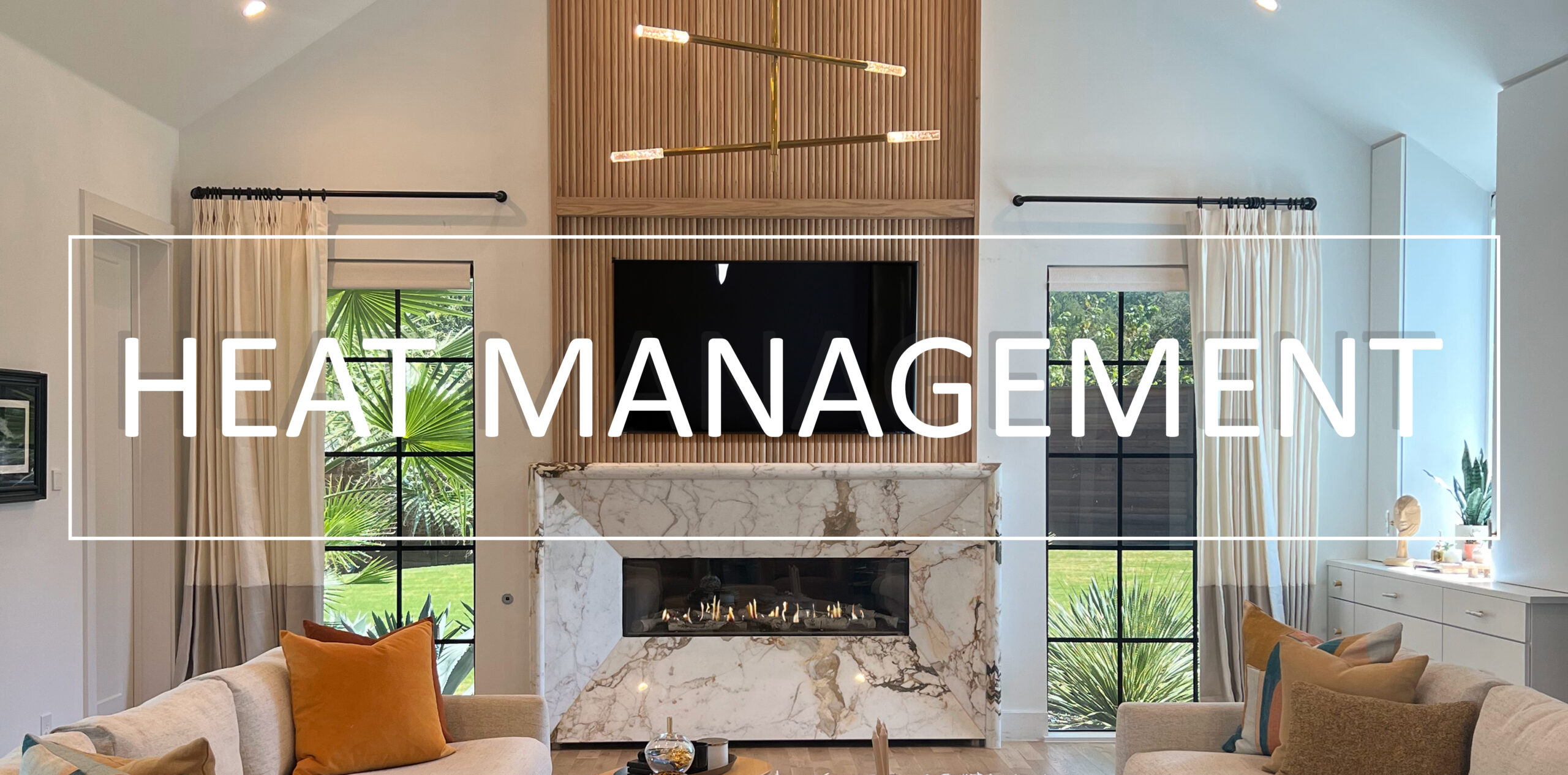 Fireplace Heat Management